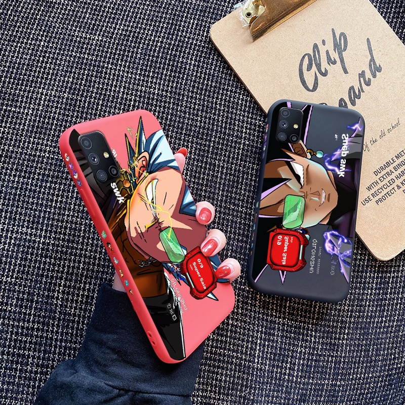 เคสโทรศัพท์สำหรับ Samsung galaxy M12 M40S M40 M42 M51 M60s M80S เคสซิลิโคนเหลวแบบบางกันกระแทกลาย ...