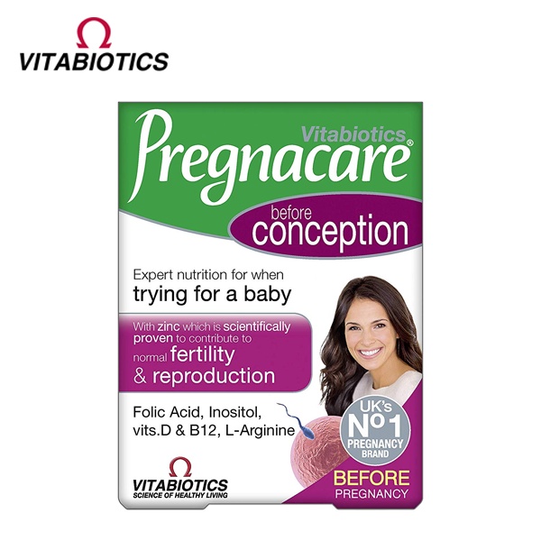 Vitabiotics Pregnacare before Conception (30 Tablets) | Shopee Thailand