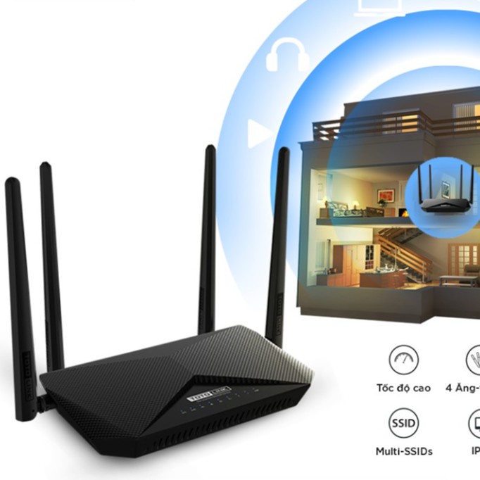 Router TOTOLINK (A3002RU V.2) Wireless AC1200 Dual Band Gigabit ...