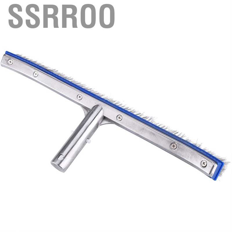 【Ready Stock】18" Stainless Steel Swimming Pool Brush Bottom Walls ...