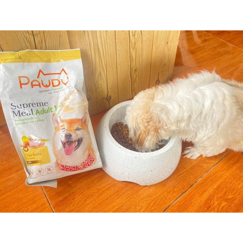 Pawdy อาหารเม็ดสุนัขอายุ 1 ปีขึ้นไป รสไก่ อาหารเม็ดสุนัขโตเต็มวัย ทุก ...