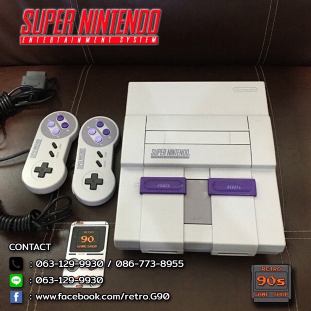 SUPER NINTENDO ENTERTAINMENT SYSTEM - retrogame90s - ThaiPick