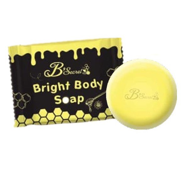 B'secret Bright Body Soap สบู่น้ำผึ้งป่า ขนาด 50กรัม | Shopee Thailand