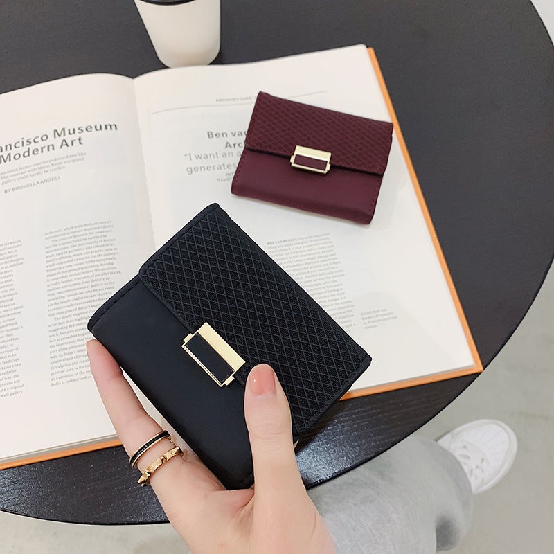 กระเป๋าใส่เหรียญ ใส่บัตรได้หลายช่อง ป้องกันการโจรกรรม สําหรับผู้หญิง ...