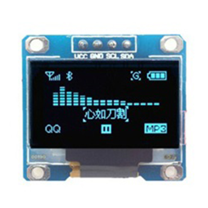 0.96 นิ้ว IIC Serial OLED Display Module 128X64 I2C SSD1306 12864 บอร์ดหน้าจอ LCD สำหรับ Arduino ...