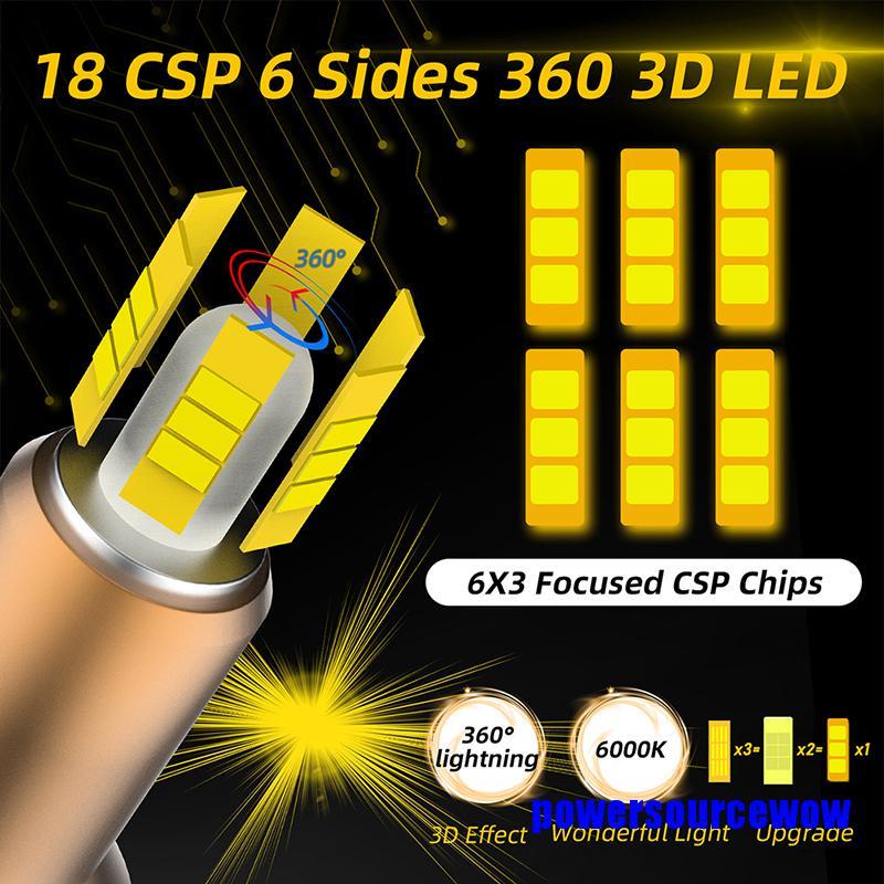 Cod6-Side 360 3D Csp Led H1 ชุดอุปกรณ์แปลงไฟหน้าขนาดมินิเหมาะกับการพกพาเดินทาง - powersourcewow ...
