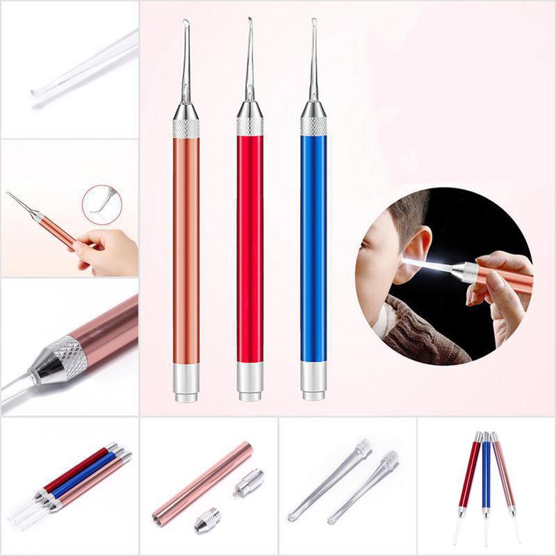 LHGC flashlight ear-pick handle safety led light ear cleaner earwax ...