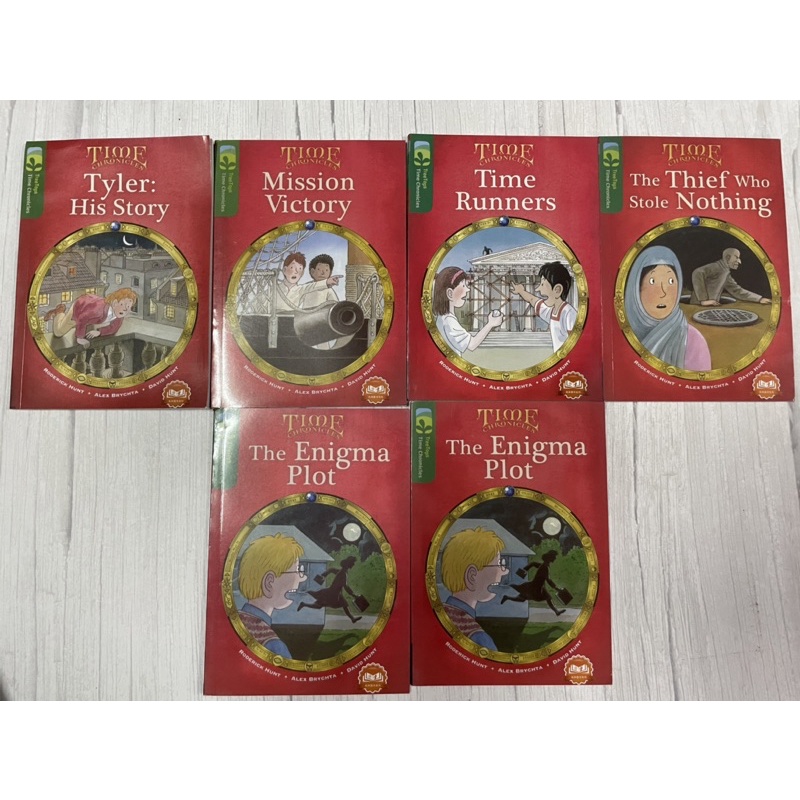 Sale Oxford Reading Tree Level 10-12 รวม 17เล่ม ยับตามรูป หนังสือภาษา ...