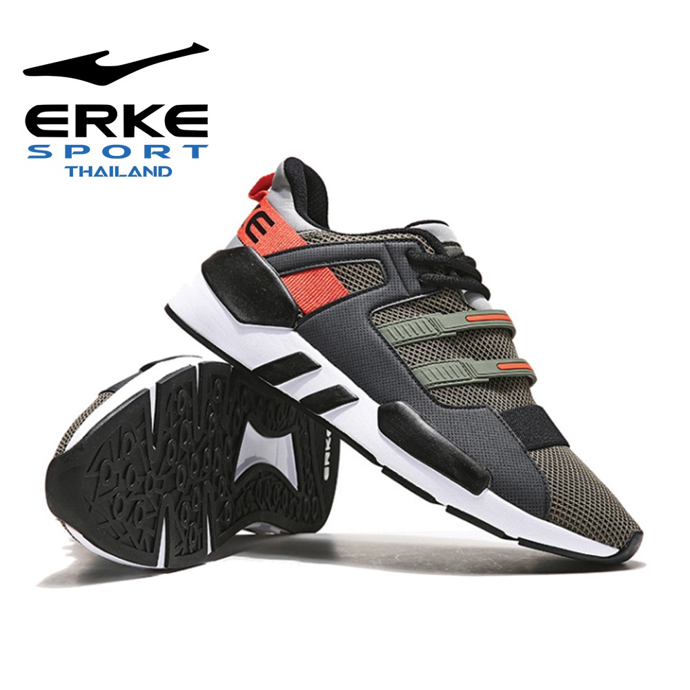 ERKE Fore Play Action รองเท้าผ้าใบสำหรับผู้ชาย รองเท้าลำลอง ...