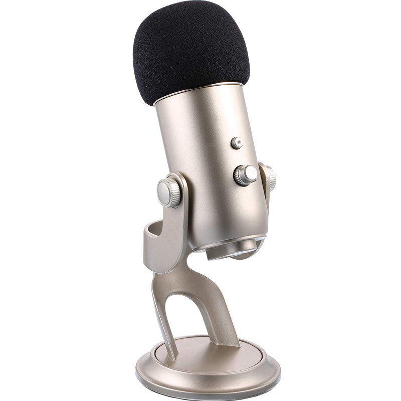 H5n2 Mic Cover For Blue Yeti,Yeti Pro(Sponge And Furry Windscreen, 2 ...