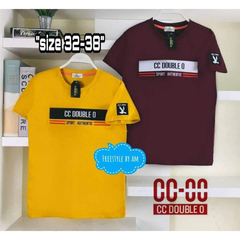 เสื้อยืดแขนสั้น CCOO งานปัก ผ้า cotton 100 No.18 - 1723aommui - ThaiPick