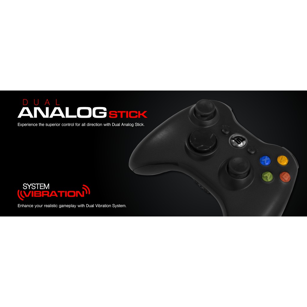 Joy Signo จอยเกมส์ pc xbox GP-670 จอย joystick For PC & XBOX360 ประกัน ...
