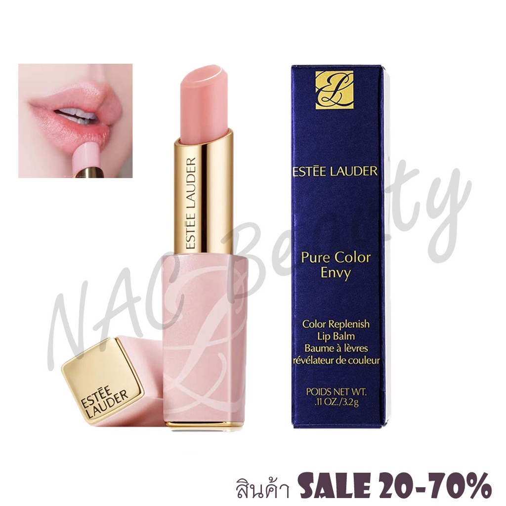 ป้ายไทย ของแท้ 100ESTEE LAUDER Pure Color Envy Color Replenish Lip Balm ...
