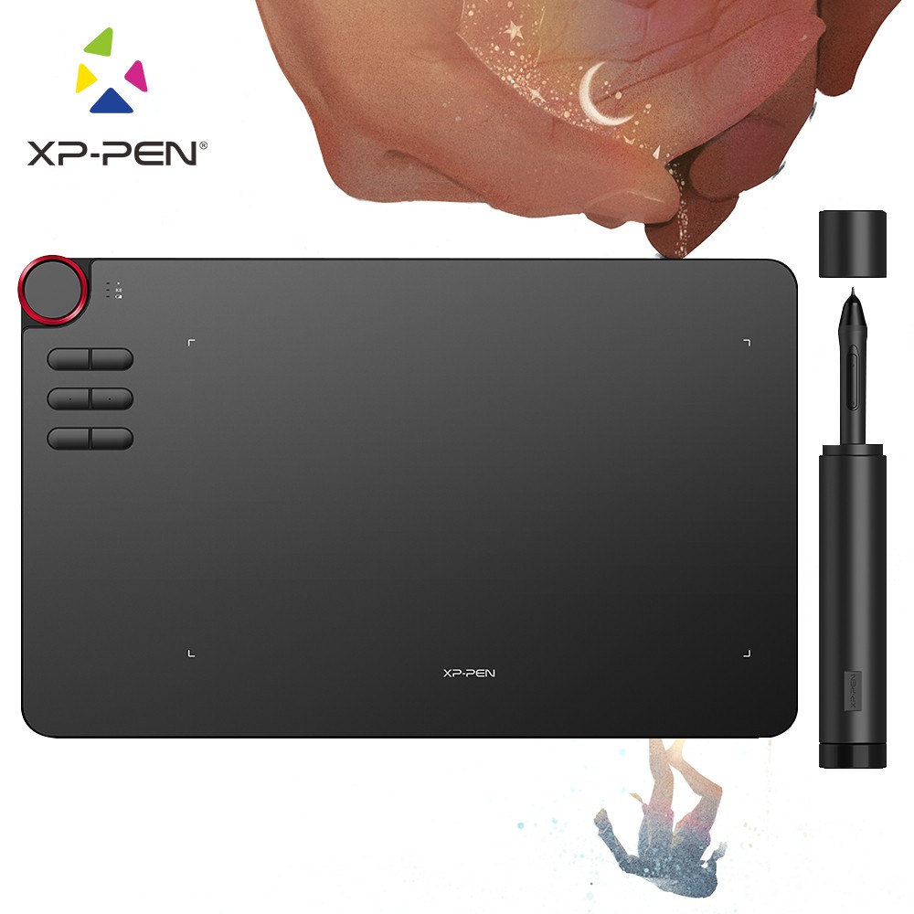 XP-PEN Deco03 2.4G Wireless Digital Graphic Drawing Tablet Pen Tablet ...
