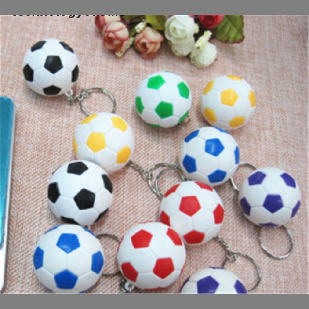 technologyonsale พวงกุญแจโลหะ จี้รูปฟุตบอล Soccor ball สไตล์สปอร์ต ...