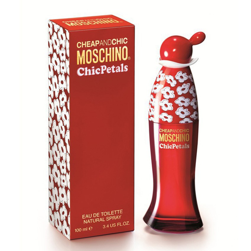 Moschino Cheap Chic Chic Petals for women EDT 100 ml.กล่องซีล ...