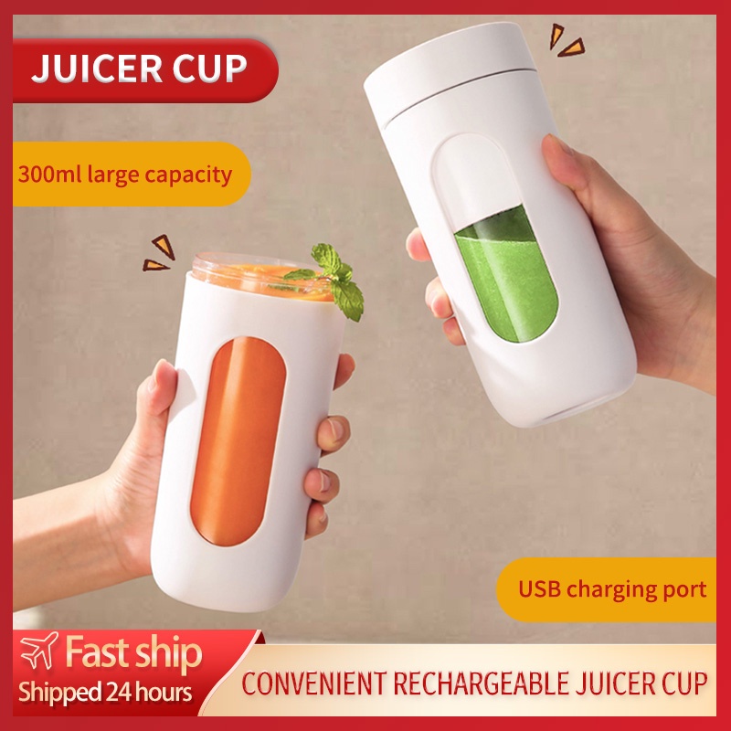 wElectric Mini Blender Portable Juicer Juicing Crushed Ice Milkshake ...