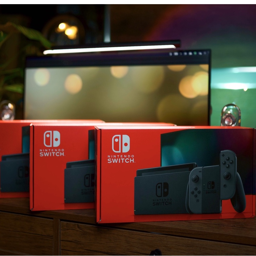 ลดเพิ่มสูงสุด 500.- Nintendo Switch Maxsoft เครื่องนินเทนโดสวิทช์ รุ่นใหม่ กล่องแดง แบตอึด HA ...