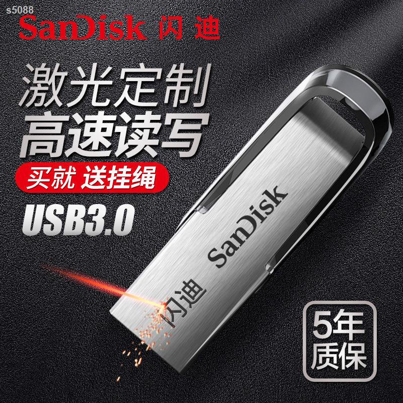 SanDisk U Disk 16g 32g64g128g Flash U Disk ตัวอักษรที่กำหนดเองบุคลิกภาพ ...
