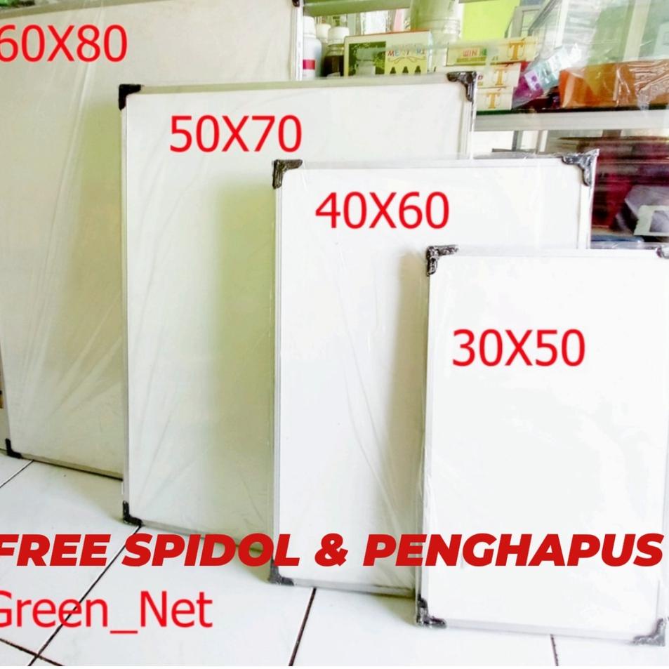 Sp009 ชอล์กบอร์ด และปากกามาร์กเกอร์ และไวท์บอร์ด ขนาด 30X50 (ฟรีสไปดอลและน้ํายาล้าง ...