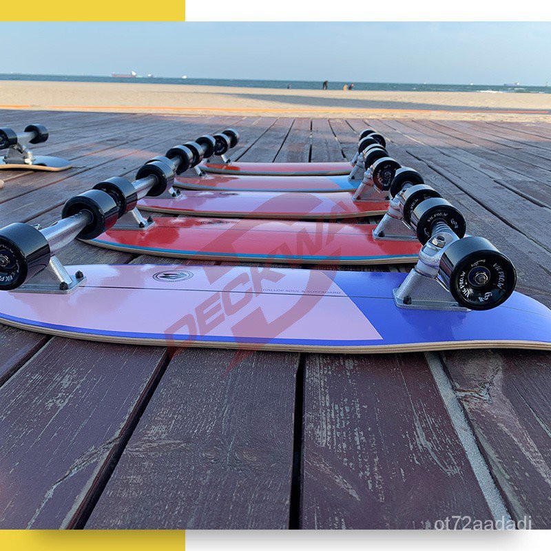 จุด (Ready Stock) New Brand 29.5 Cx4 Land Surfskate Complete Set with 10 Designed Patterns Cx4 ...