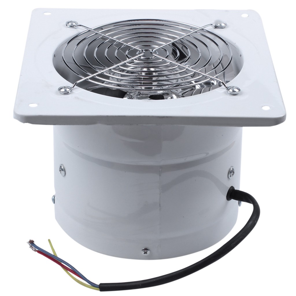 4 Inch Inline Duct Fan Air Ventilator Metal Pipe Ventilation Exhaust ...