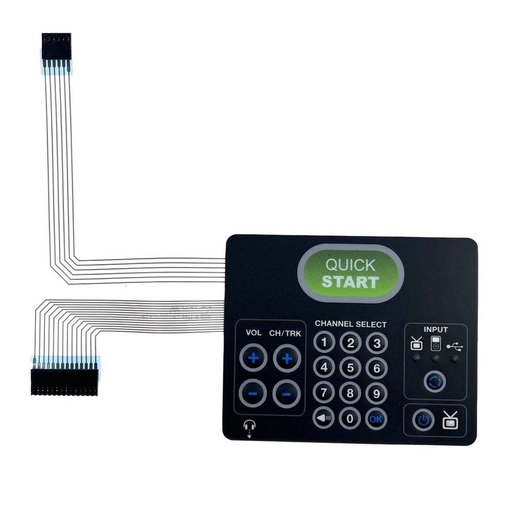 แผงปุ่มกดคำสั่ง OVERLAY AND KEYPAD STARTRAC Keypad, Cc, Bcs, Ent ...