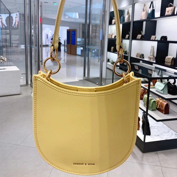 CNK womens bag 2021 new fashion ck2-80781491 curved underarm bag cross ...