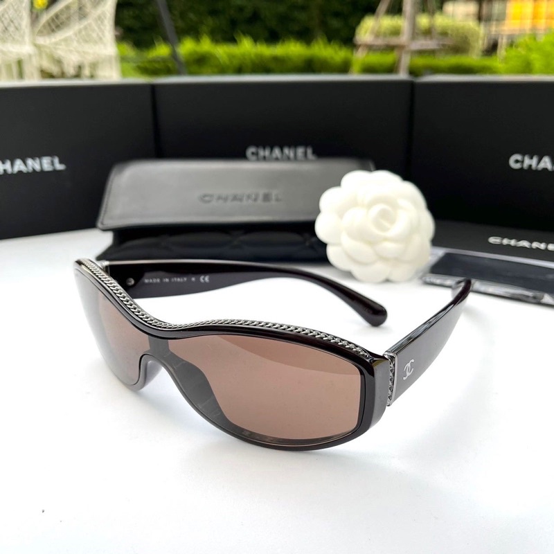พร้อมส่ง New Chanel oval sunglasses ของแท้ | Shopee Thailand