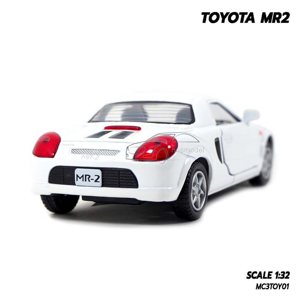 โมเดลรถสปอร์ต TOYOTA MR2 (Scale 132) โมเดลรถโตโยต้า รถเหล็ก ของสะสม ...