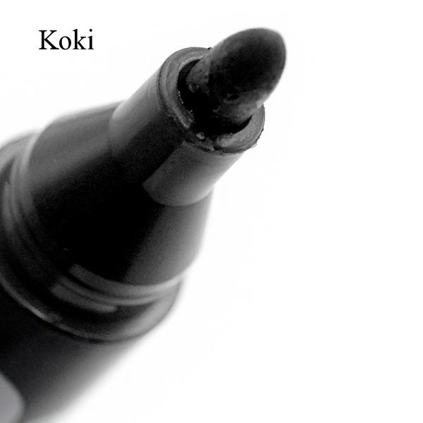Koki 10pcs Fade Resistant Bullet Tip Permanent Markers Pen Set for ...