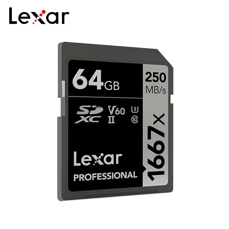Lexar Micro Card 64gb 128gb Memory Card 256gb SDXC UHS-II U3 V60 Flash ...