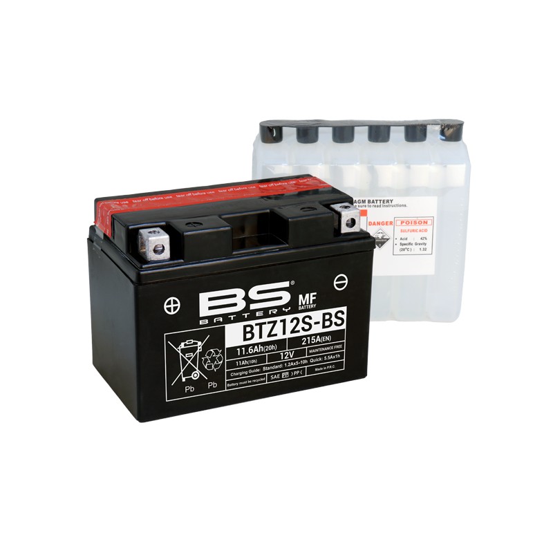 BS Battery รุ่น BTZ12S-BS - dr.punchy - ThaiPick