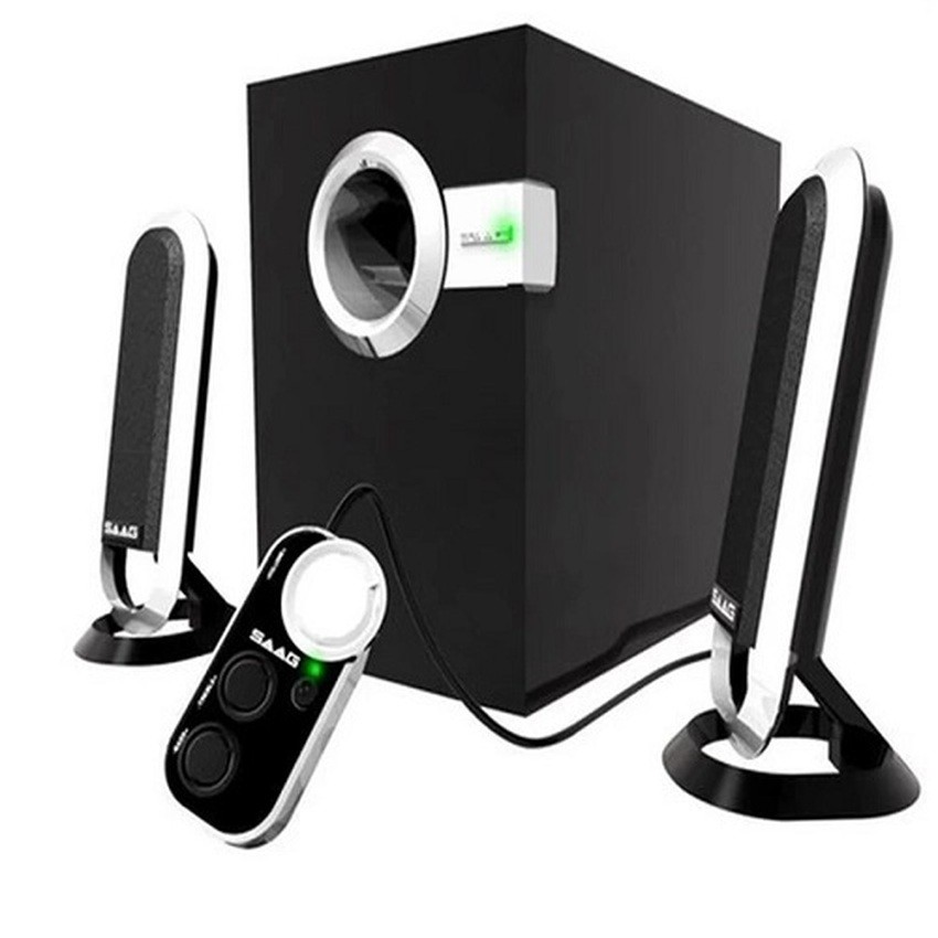 SAAG Speaker 2.1 PENTAS 02 ( Black) | Shopee Thailand