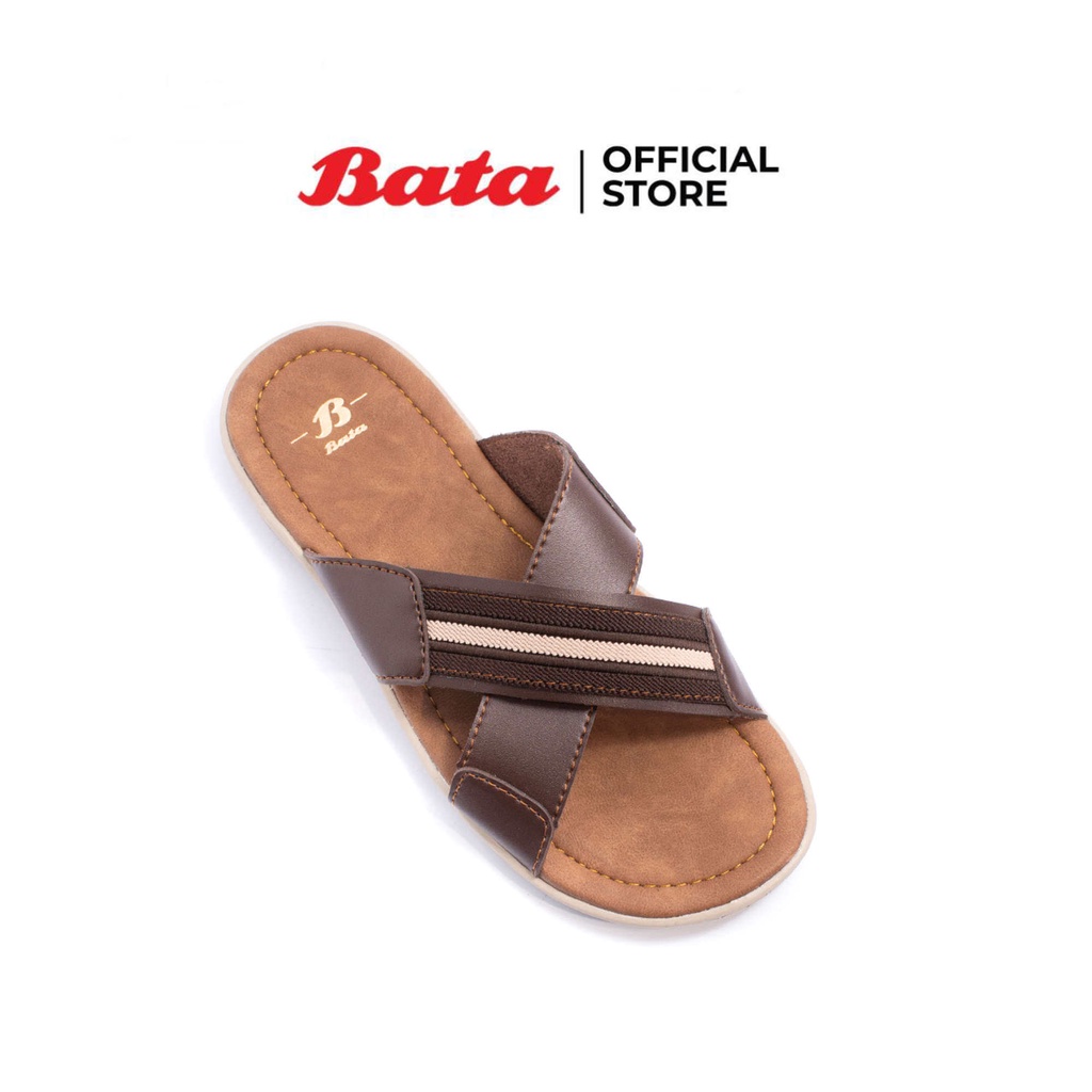 Name Bata บาจา รองเท้าแตะ รองเท้าแตะใส่สบาย รองเท้าลำลอง สำหรับผู้ชาย ...