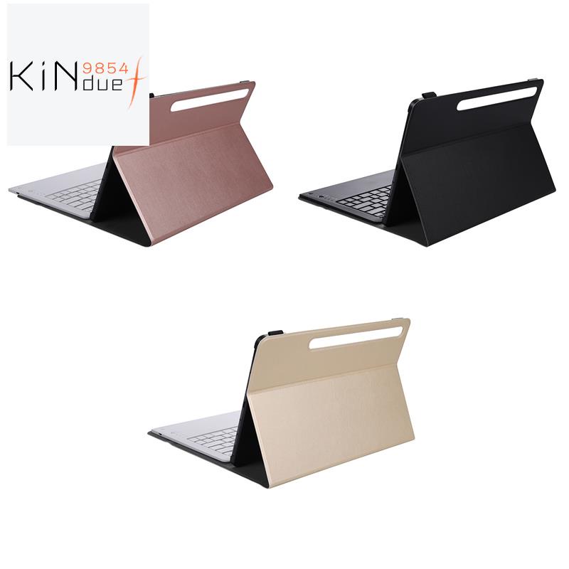 เคสหนัง Pu แป้นพิมพ์สําหรับแท็บเล็ต Samsung Galaxy Tab S7fe T730t736 S7