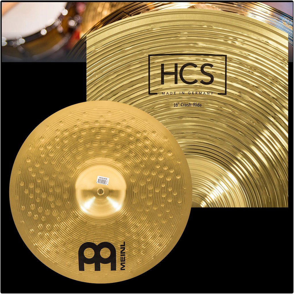 ฉาบ Meinl รุ่น HCS18CR ขนาด 18 CRASH-RIDE (Made in Germany ...