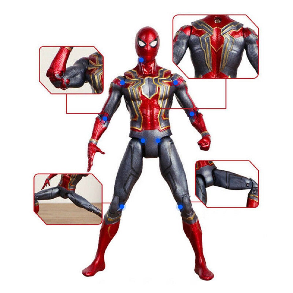 Action figure model collection Avengers Spiderman 6inch Spider-Man Kids ...