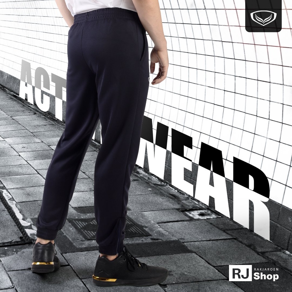กางเกงวอร์มขายาว GRAND SPORT รุ่น สีล้วน (ขาจั๊มขาปล่อย) - banana.access - ThaiPick