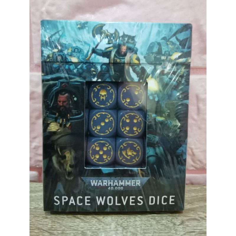 Warhammer 40k space Wolves Dice - nitipongkongsawat - ThaiPick