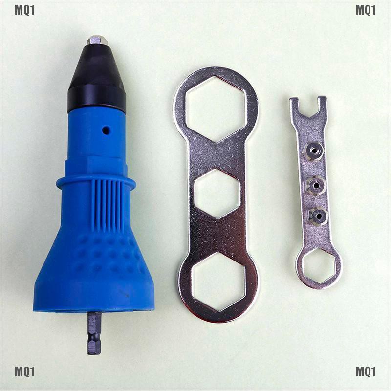 MQ11Set blue electric rivet nut gun riveting tool cordless riveting ...