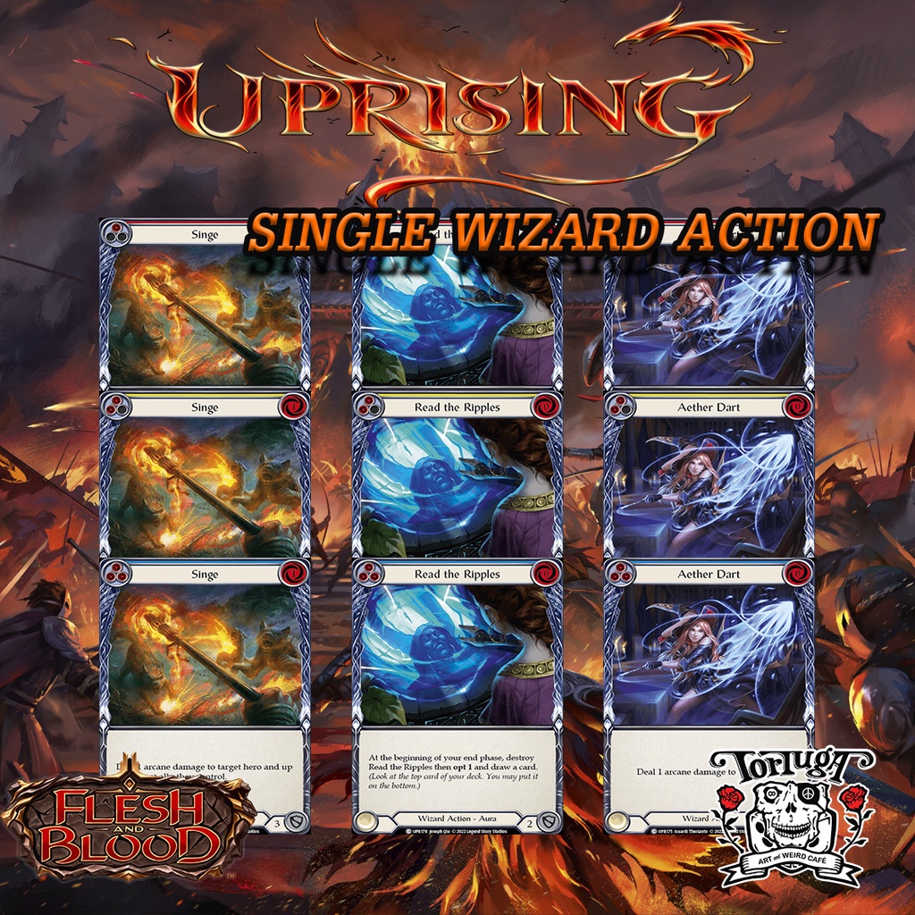 Wizard Action Common | UPR | Flesh and Blood TCG Single | การ์ดเกมส์คุณภาพระดับสูง | Shopee Thailand