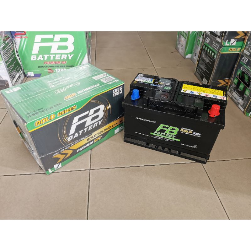แบตเตอรี่ รถ Mazda BT50-PRO New RANGER FB Battery Premium Gold Din 72 ...