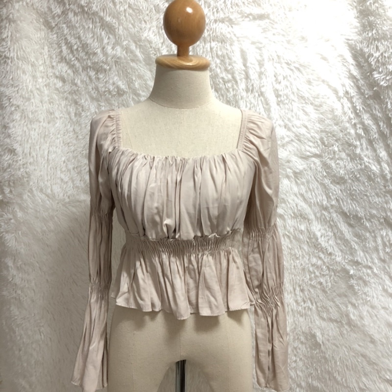 Cream crop top - Free size - tanatcha.official - ThaiPick