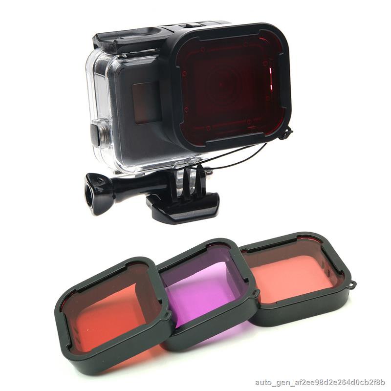 3-pack Diving Filter Underwater Red Magenta Snorkel Color Filters For ...