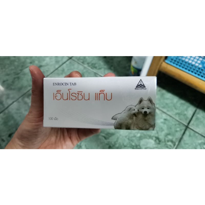 enrocin tab 50mg สำหรับหมาและแมว 1แผง(10เม็ด) - doc_and_dog_and_cat ...