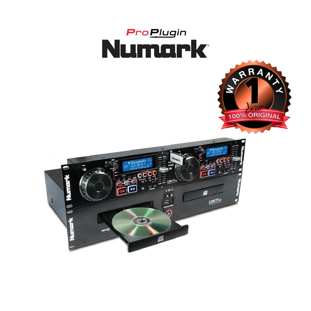 Numark CDN 77 USB เครื่องเล่น CD Player แบบคู่ (ProPlugin) | Shopee ...