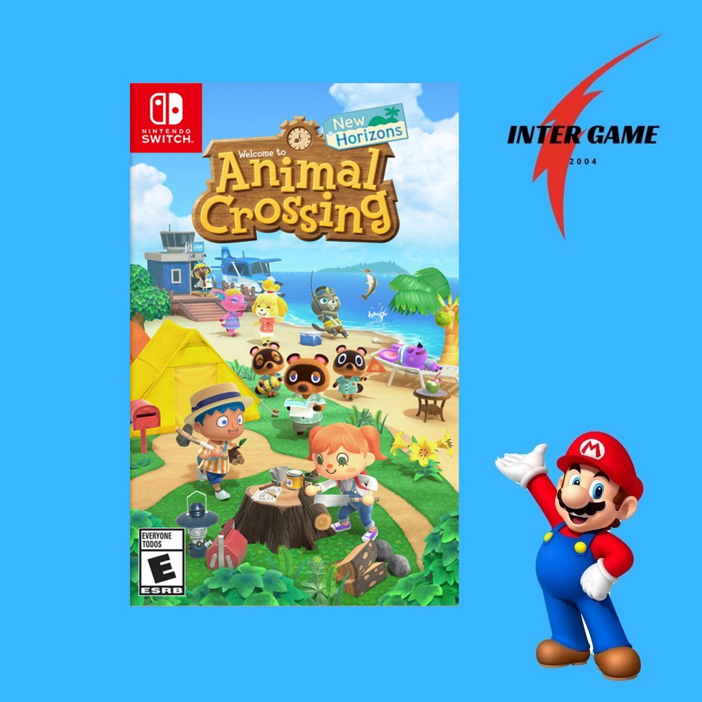 animal crossing new horizons (เกมส์ Nintendo Switch)(ตลับเกมส์Switch ...