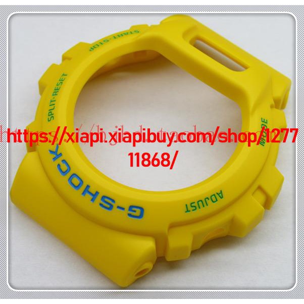 Original authentic CASIO watch case GLX-6900A-9 yellow outer plastic ...