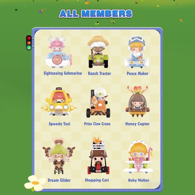 พร้อมส่ง️ยกกล่อง POPMART DIMOO Where We Go Series - surluvpy - ThaiPick